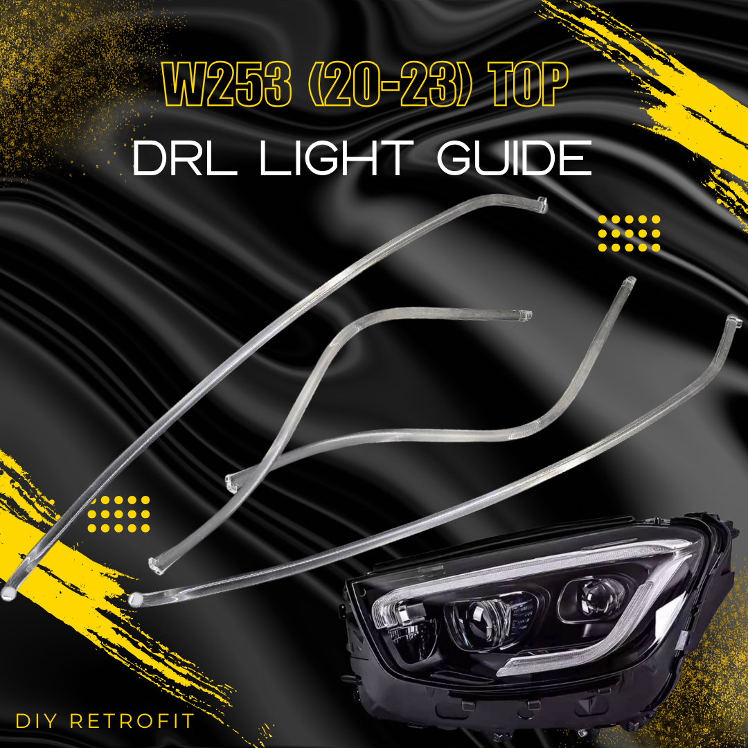 DRL Light Guide for Mercedes Benz GLC W253 (20-23) Top – Diy Retrofit