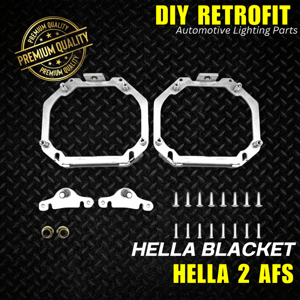 Hella Bracket for Hella 2 AFS (LED & Xenon) – Diy Retrofit